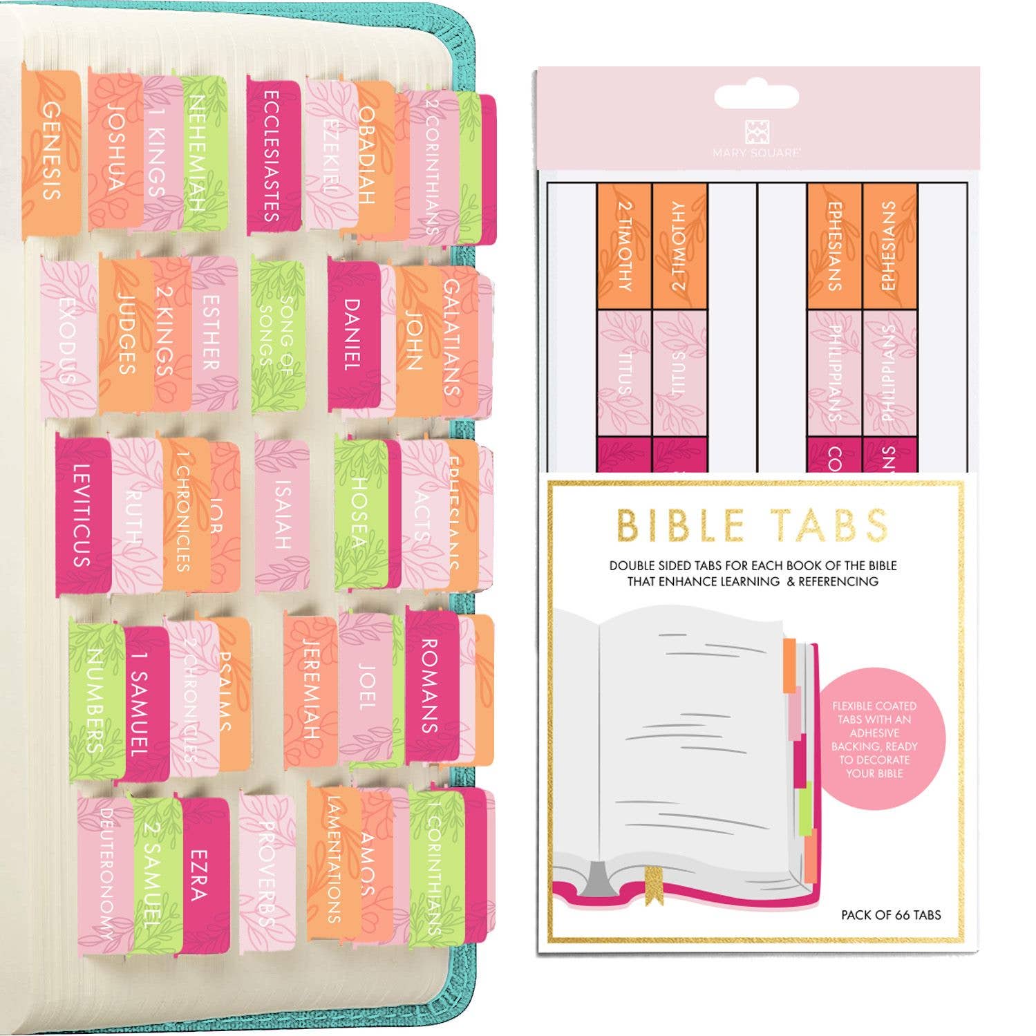 Floral Bible Tabs – Enchanted Florist and Gifts